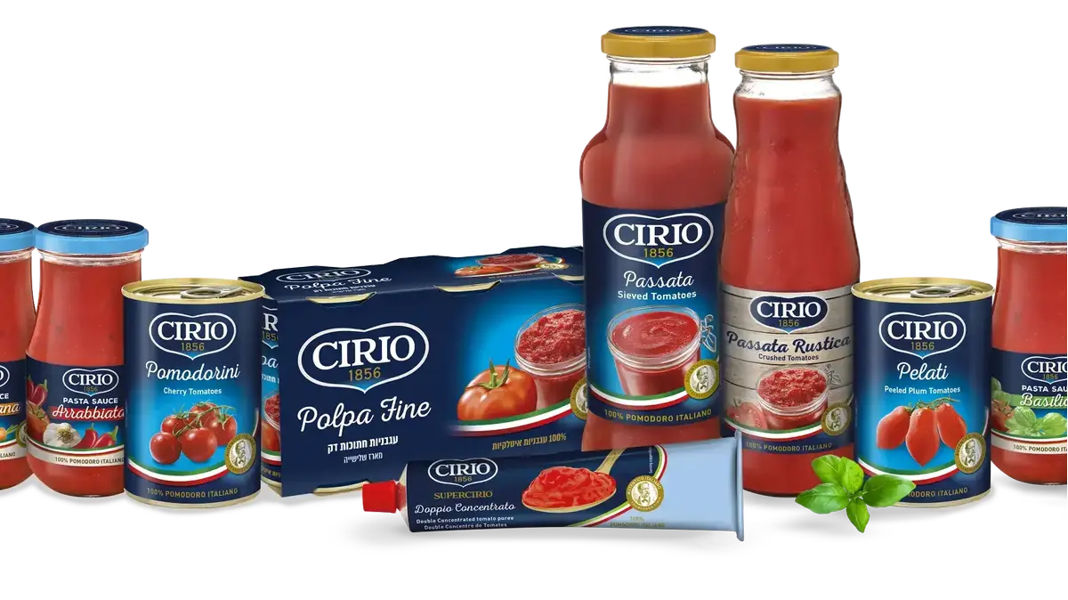 מותג העגבניות מאיטליה CIRIO חוזר למדפים בישראל - וואלה כסף
