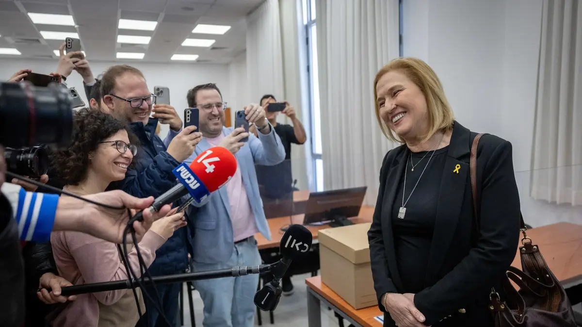 לבני: לוין לא ידע שנתניהו הסכים למהלכים עם הפלסטינים - וואלה חדשות